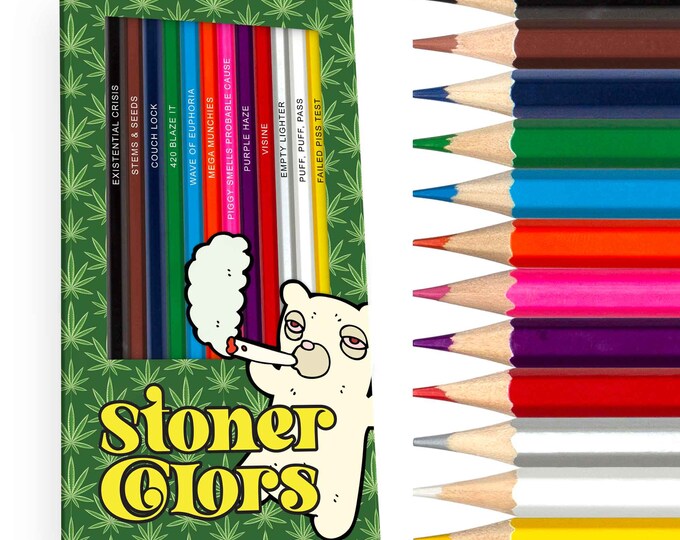 Superhero Colors Colored Pencil Set for Fans of Comics Set - Etsy
