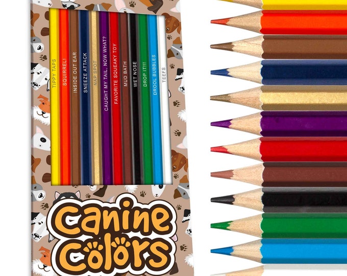 Superhero Colors Colored Pencil Set for Fans of Comics Set - Etsy