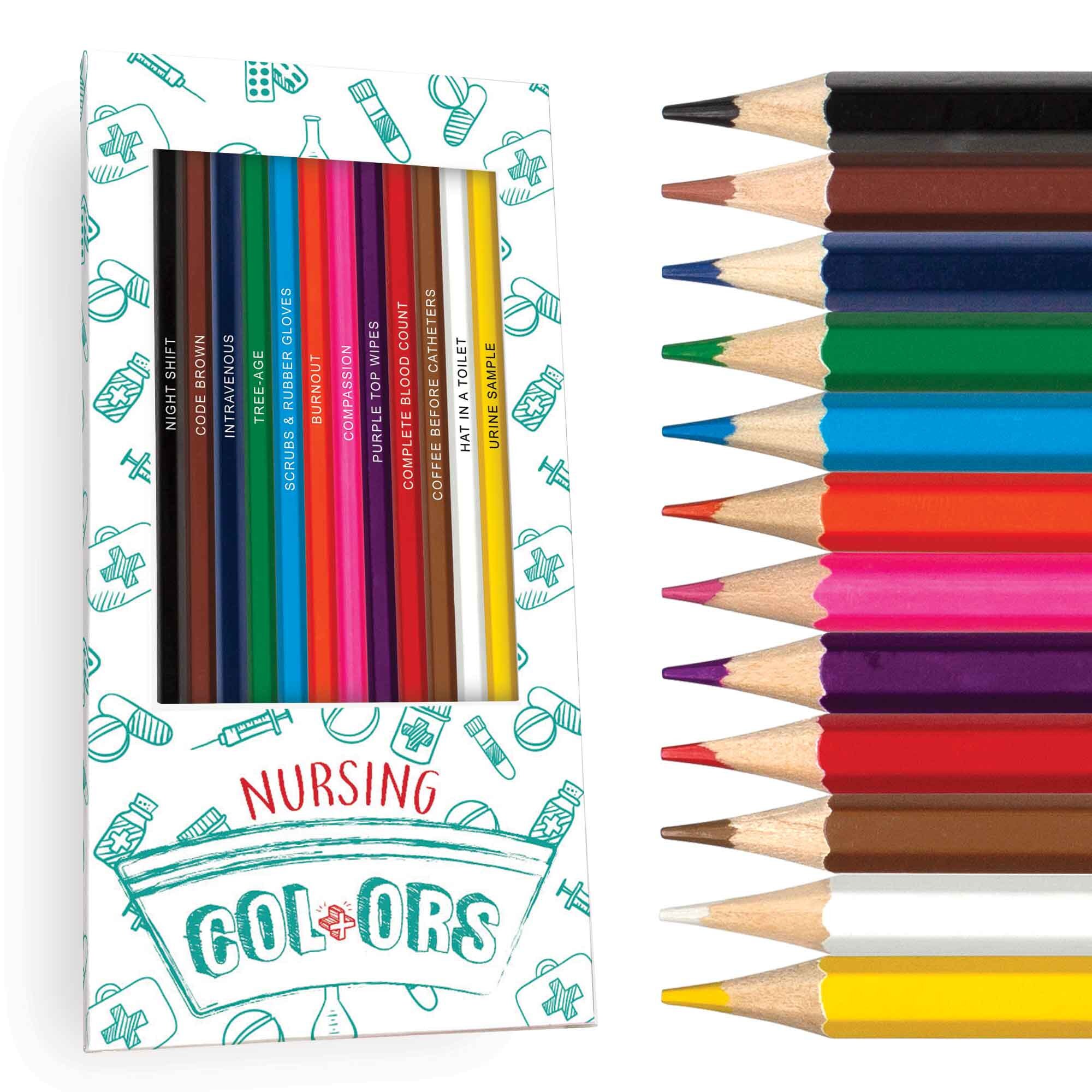 Nurse Colors Nursing-themed Colored Pencils - Etsy