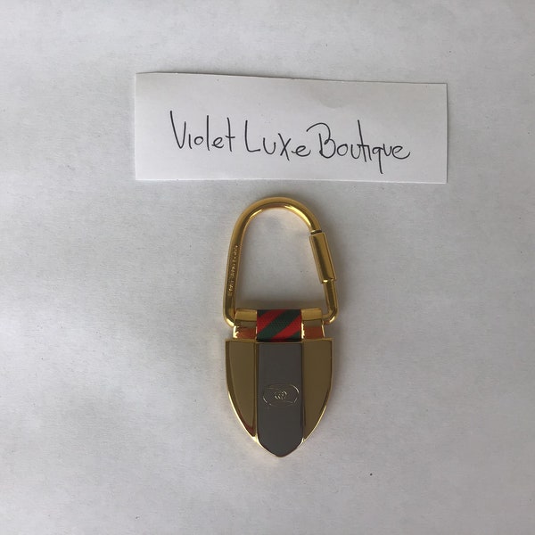 Gucci Vintage Keychain - Etsy