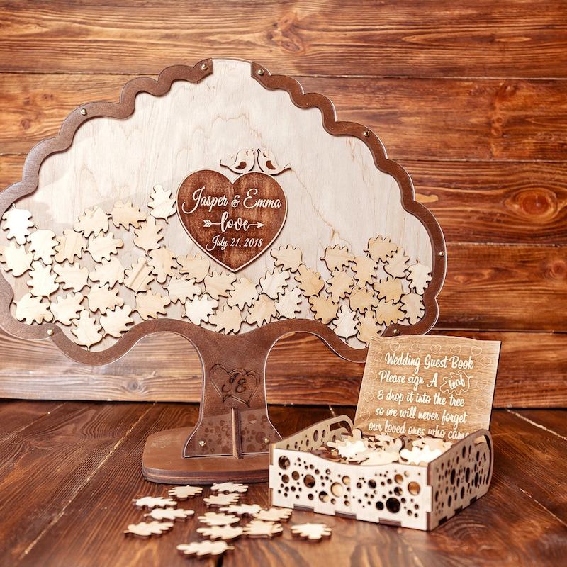 Tree Guest Book - Etsy