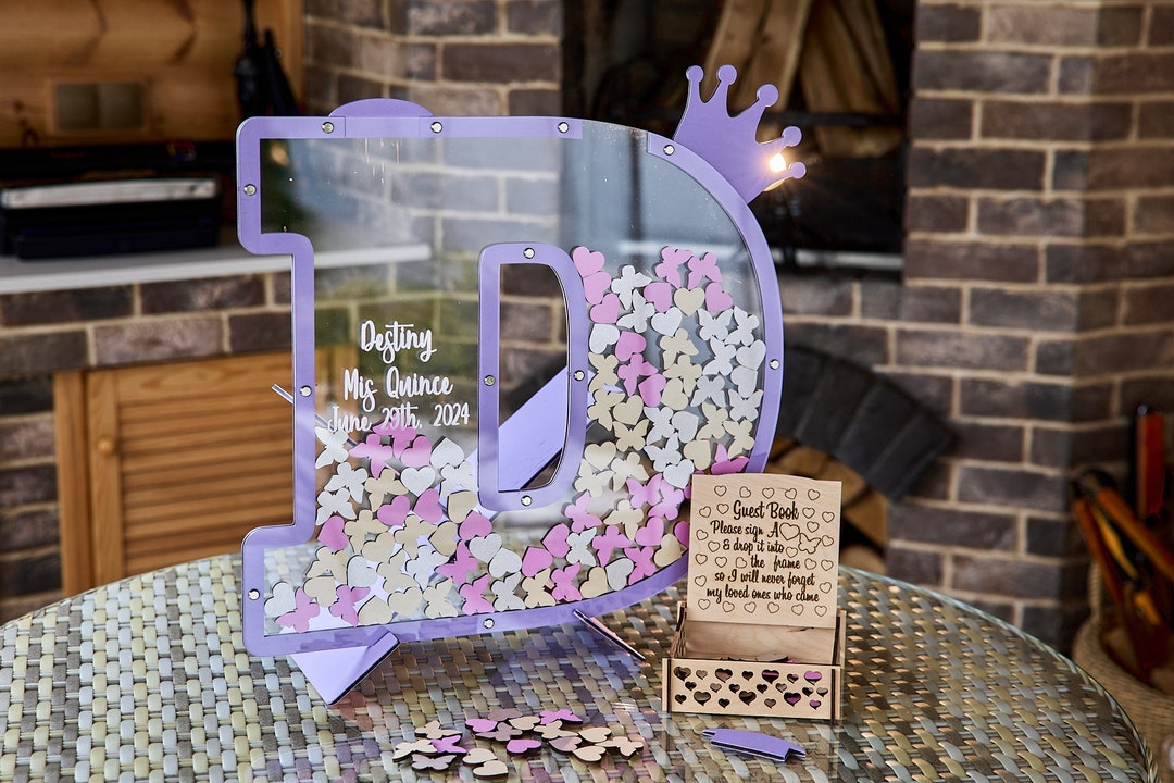 Quince Guest Book, Mis Quince Años Guest Book, Quinceanera Favors ...