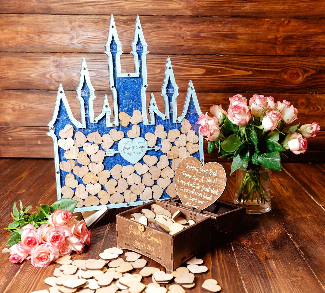 Castle Guest Book, Wedding Guest Book, Wedding Guest Book Alternative ...