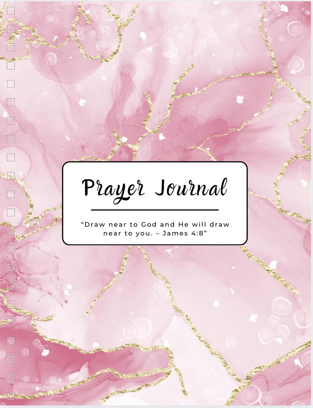30-day Prayer Journal With Scriptures & Guided Questions | Printable ...