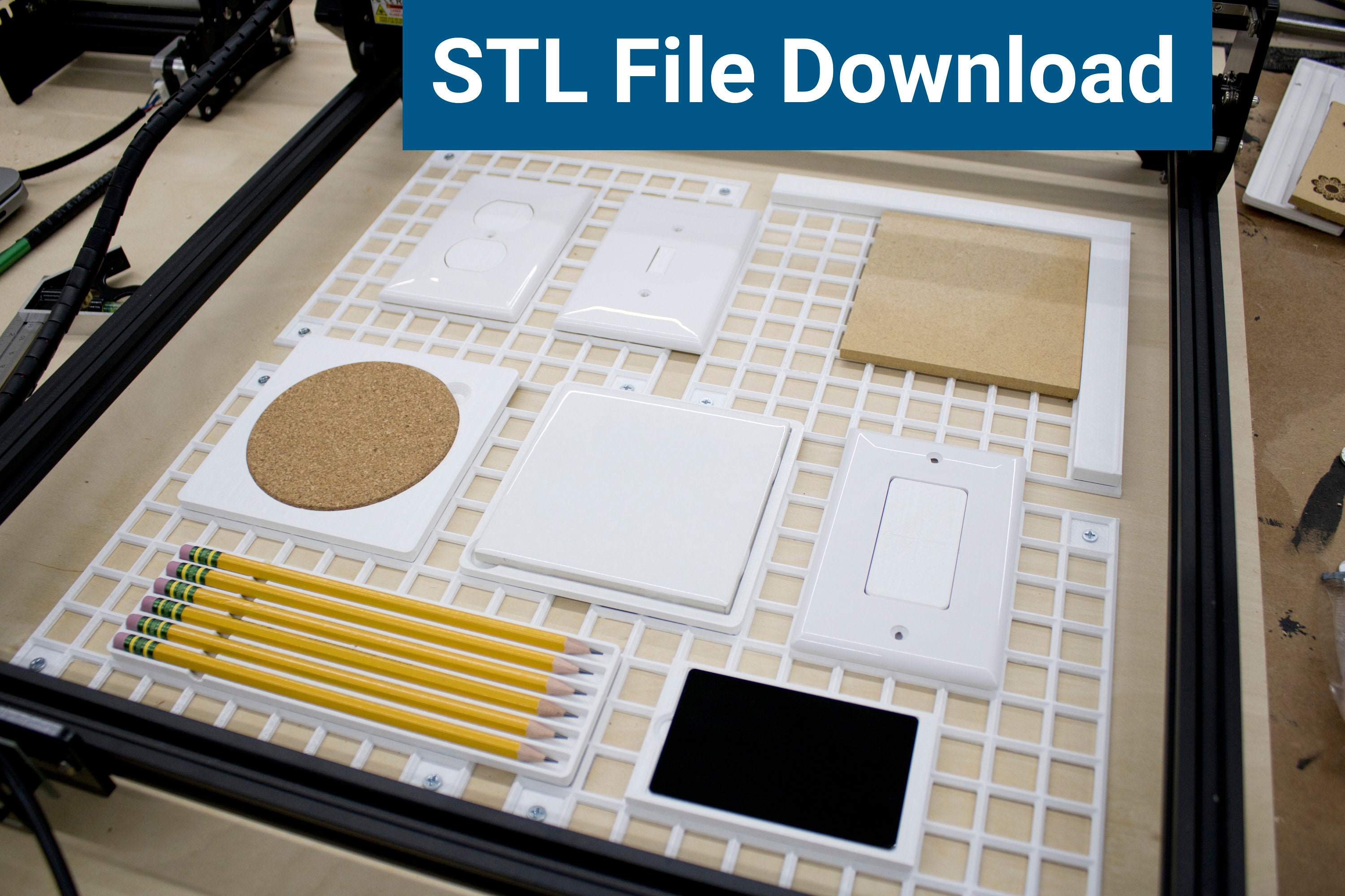 Laser Grid Bed Mega Bundle Includes Many Jigs Focus Bar - Etsy