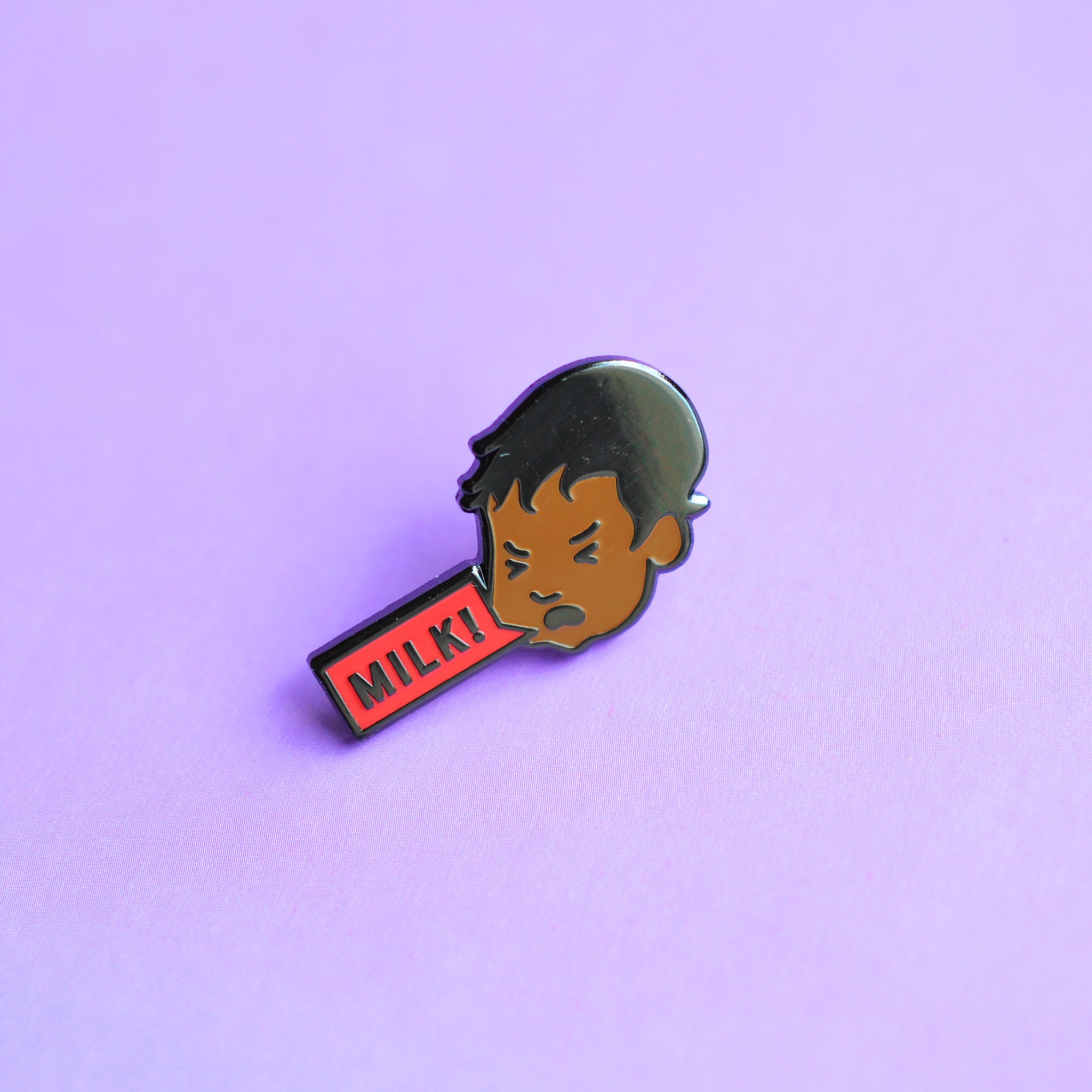 Milky Dictator Pin Gift for Parents Enamel Pin | Etsy