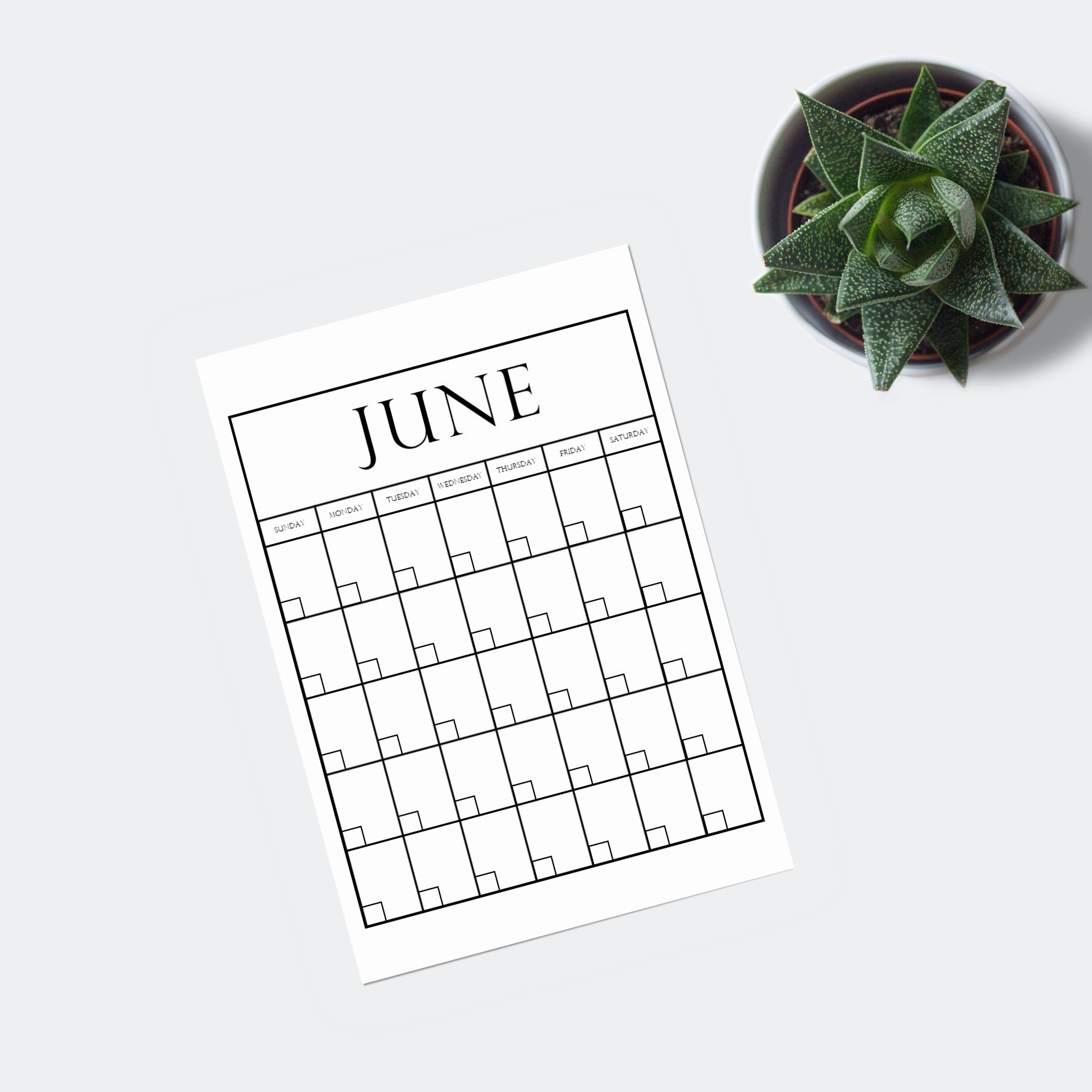 My Simple Monthly Calendar| School Calendar | Month to Month Calendar ...