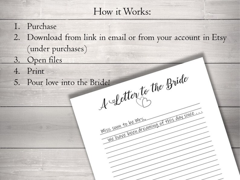 A Letter to the Bride to Give on Their Special Day, Perfect Wedding Day ...