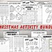 Christmas Activity Bundle for Children | Holiday Learning Worksheets ...