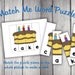 Build My Word 2 in 1 Puzzle for Preschool and Kindergarten | Printable ...