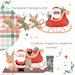 Cute Christmas Clipart, Christmas Graphics, Winter Clipart, Cute ...
