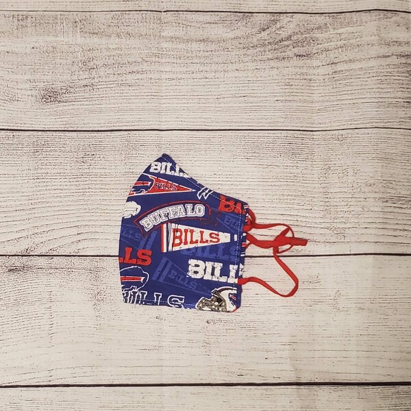 Buffalo Bills Mask - Etsy