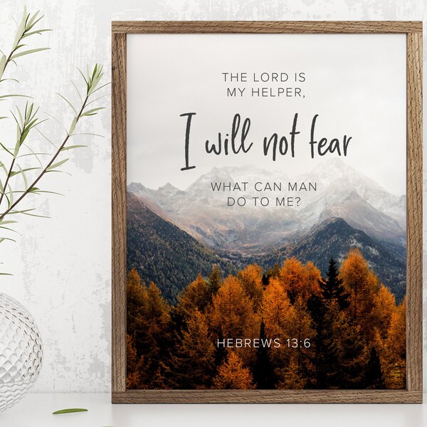 Bible Verse Poster - Etsy