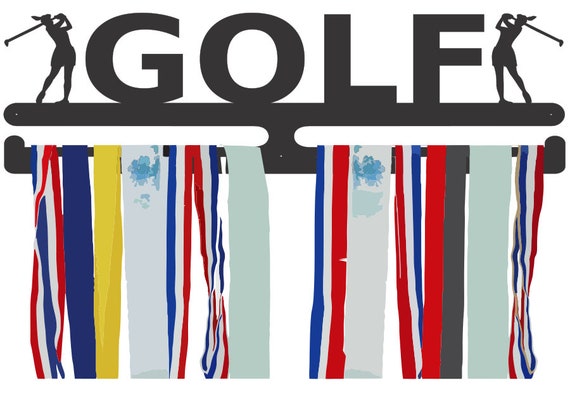 Golf Medal Hanger Womens Golf Award Display | Etsy