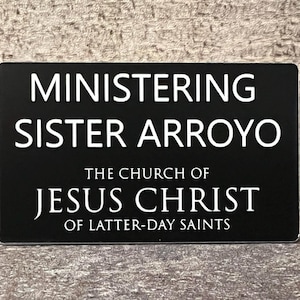 Missionary Name Tag, LDS Name Tag, Future Missionary Tag, Missionary ...
