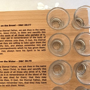 Sacrament Tray, LDS Sacrament Tray, Heirloom Sacrament Tray, Sunday ...