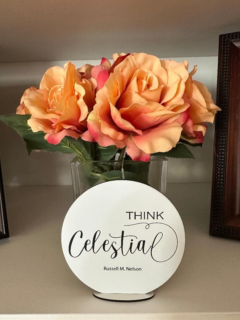 Think Celestial, 4-inch Diameter Think Celestial Stand-up Signs, 1,75 ...