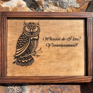 Personalized Owl Saying, Owl Sign, Personalized Owl Plaque, Custom ...