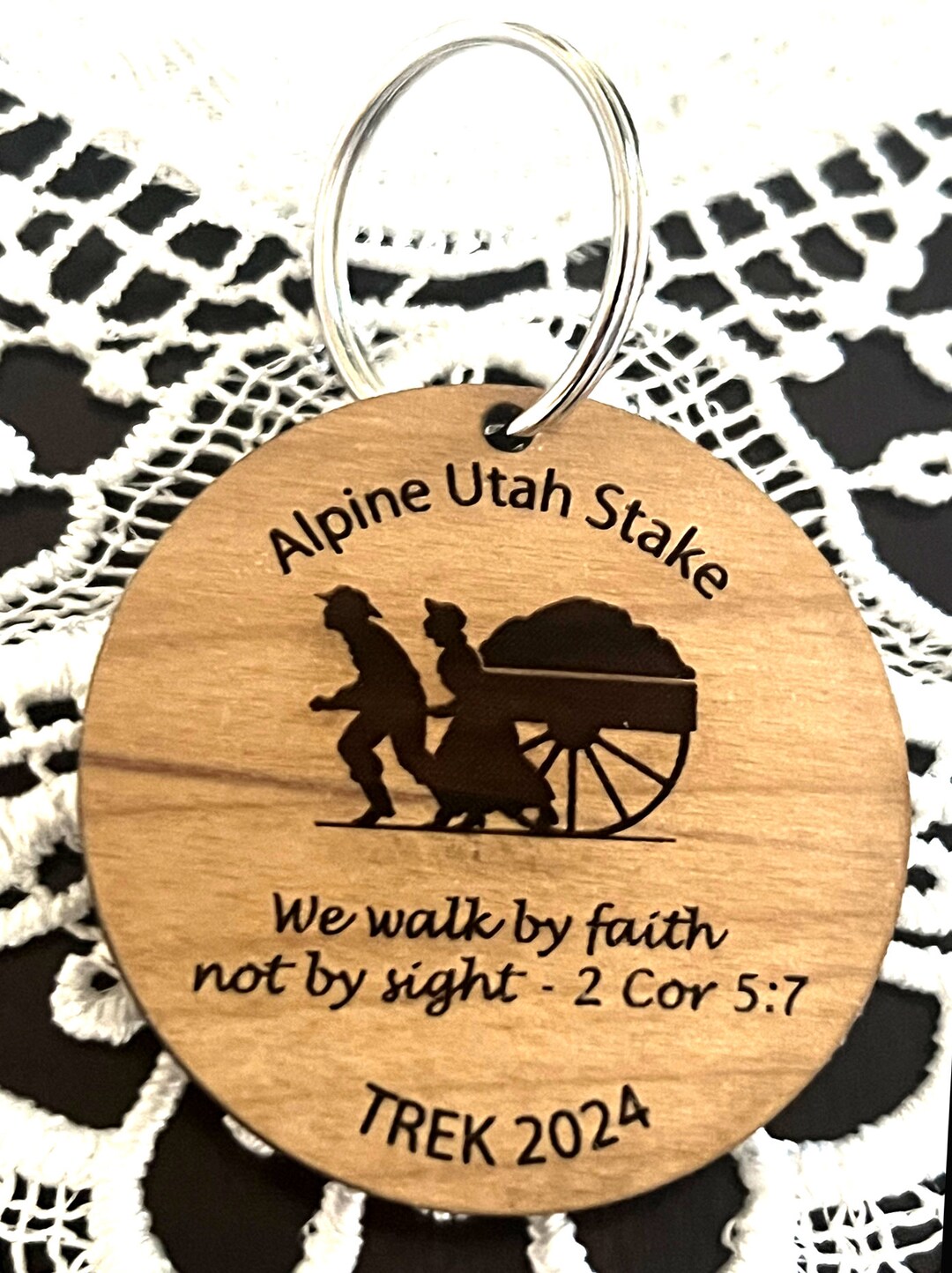 LDS Trek Keytag, Trek 2023/2024, Laser Engraved Trek Keytag ...