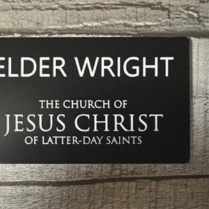 Missionary Name Tag, LDS Name Tag, Future Missionary Name Tag ...