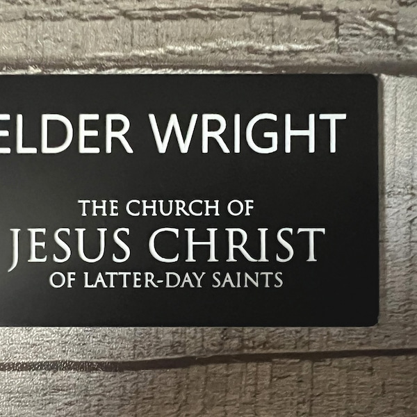 Lds Missionary Name Tag - Etsy