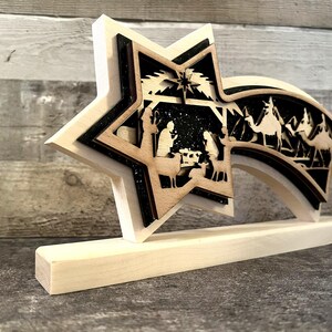 Nativity, Star Nativity, Shooting Star Nativity, Four Layer Nativity on ...