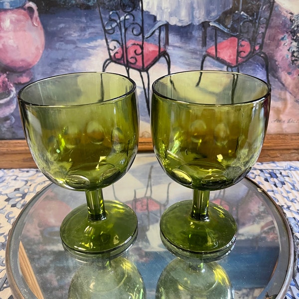 Thumbprint Goblets - Etsy