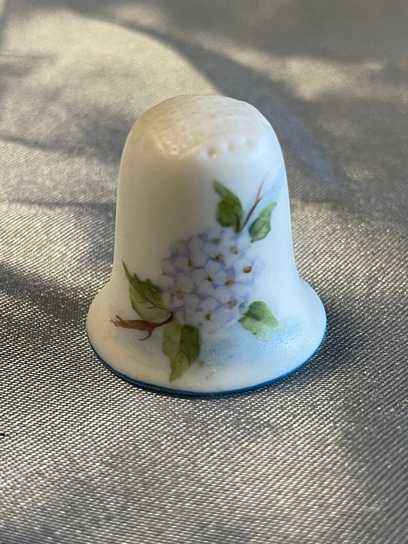 Vintage Hand Painted Porcelain Bisque Hydrangea Heirloom Editions ...