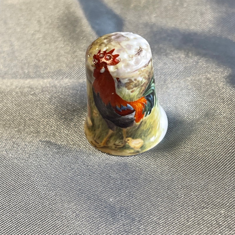 Bone China Thimble - Etsy