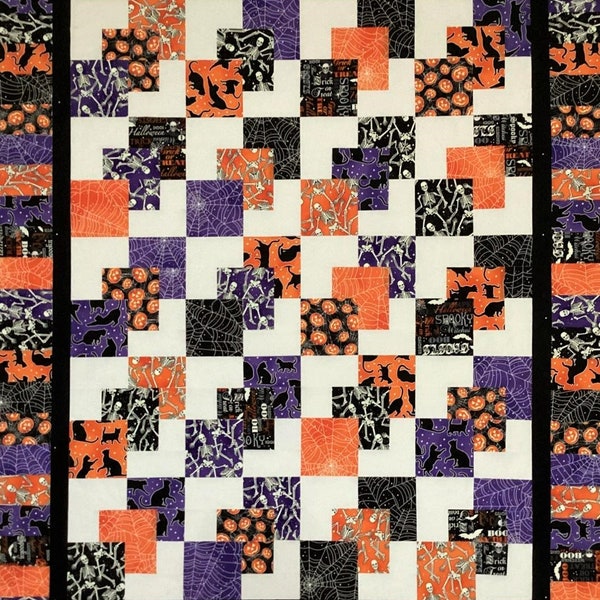 Halloween Quilt Kit - Etsy