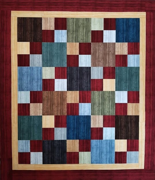 Precut Quilt Kit! Ready to Sew! No Cutting by You!*s* (washed Wood/home ...