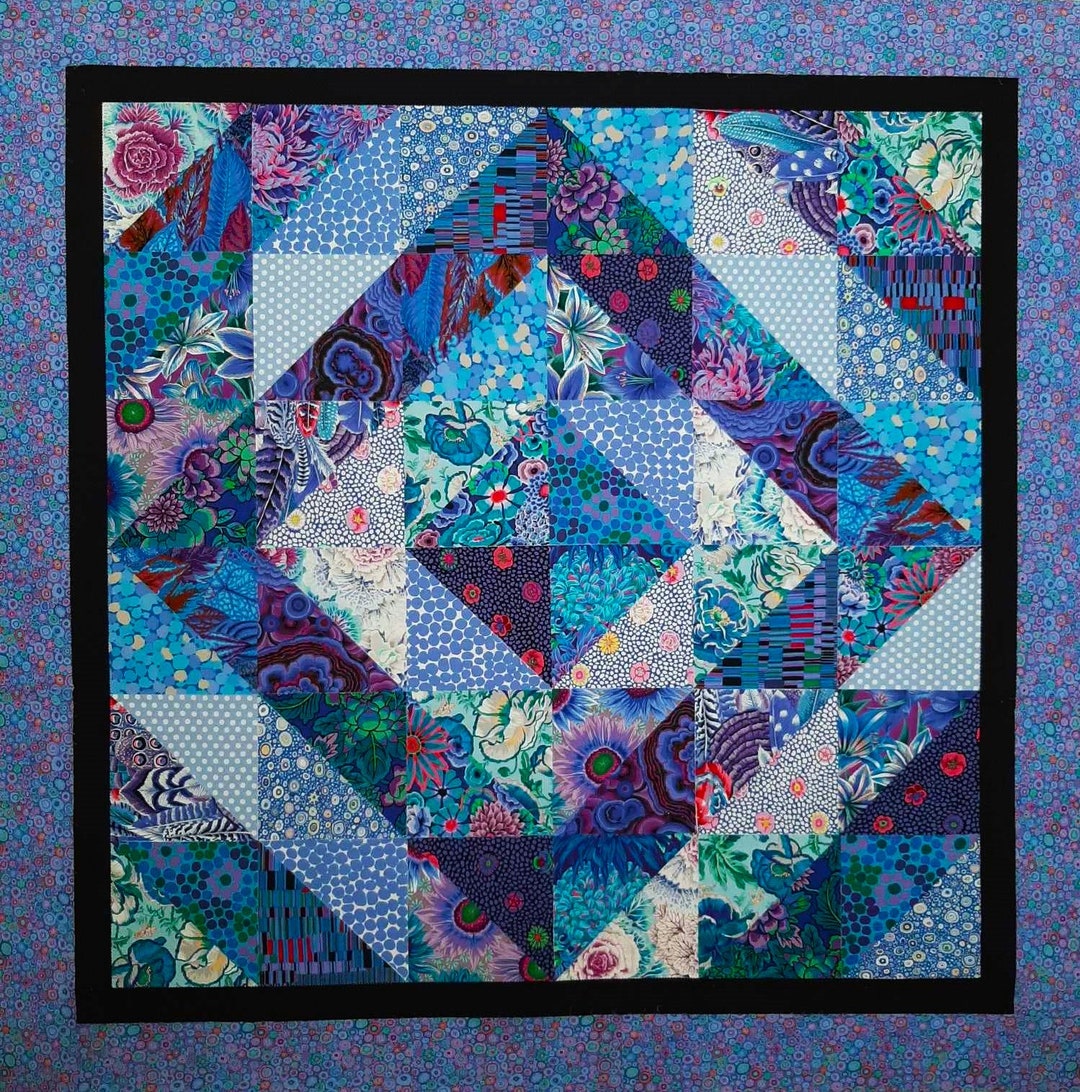 Precut Quilt Kit Ready to Sew No Cutting by You blues N Friends - Etsy