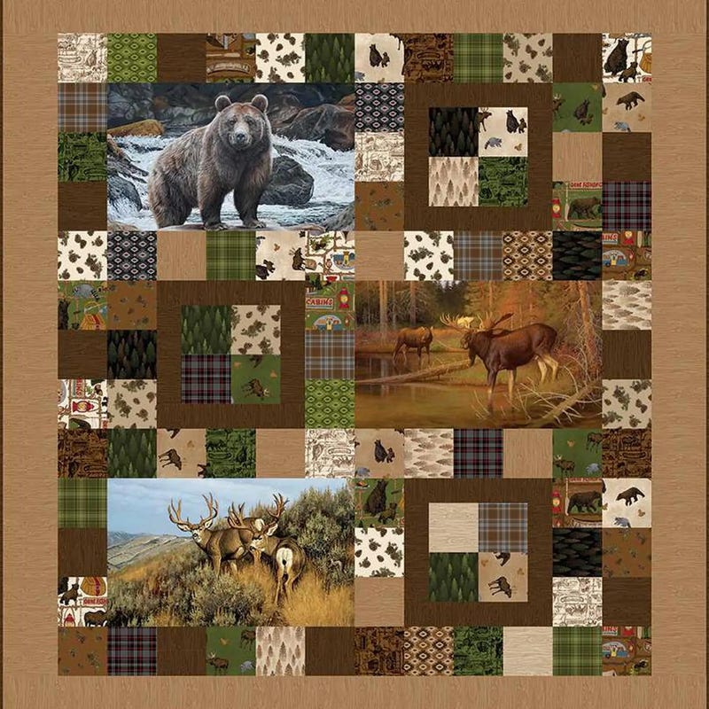 Wilderness Quilt Kit - Etsy