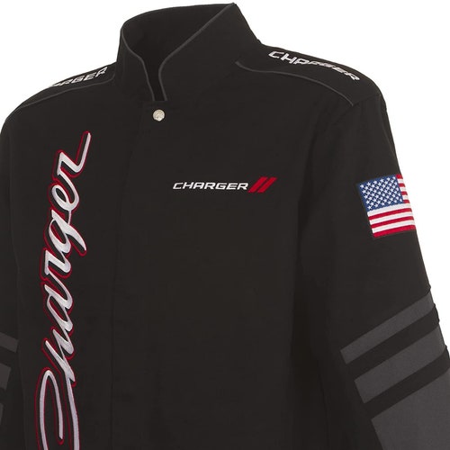 Men's Dodge Charger Jacket an Embroidered Classic Twill - Etsy