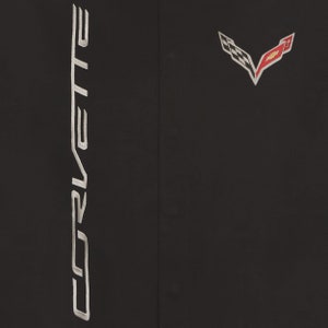 Men's Chevy Corvette C7 Jacket an Embroidered Classic Twill Coat - Etsy