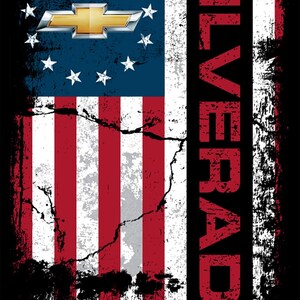 Men's Chevy Silverado Distressed Logo Pullover Hoodie - Etsy