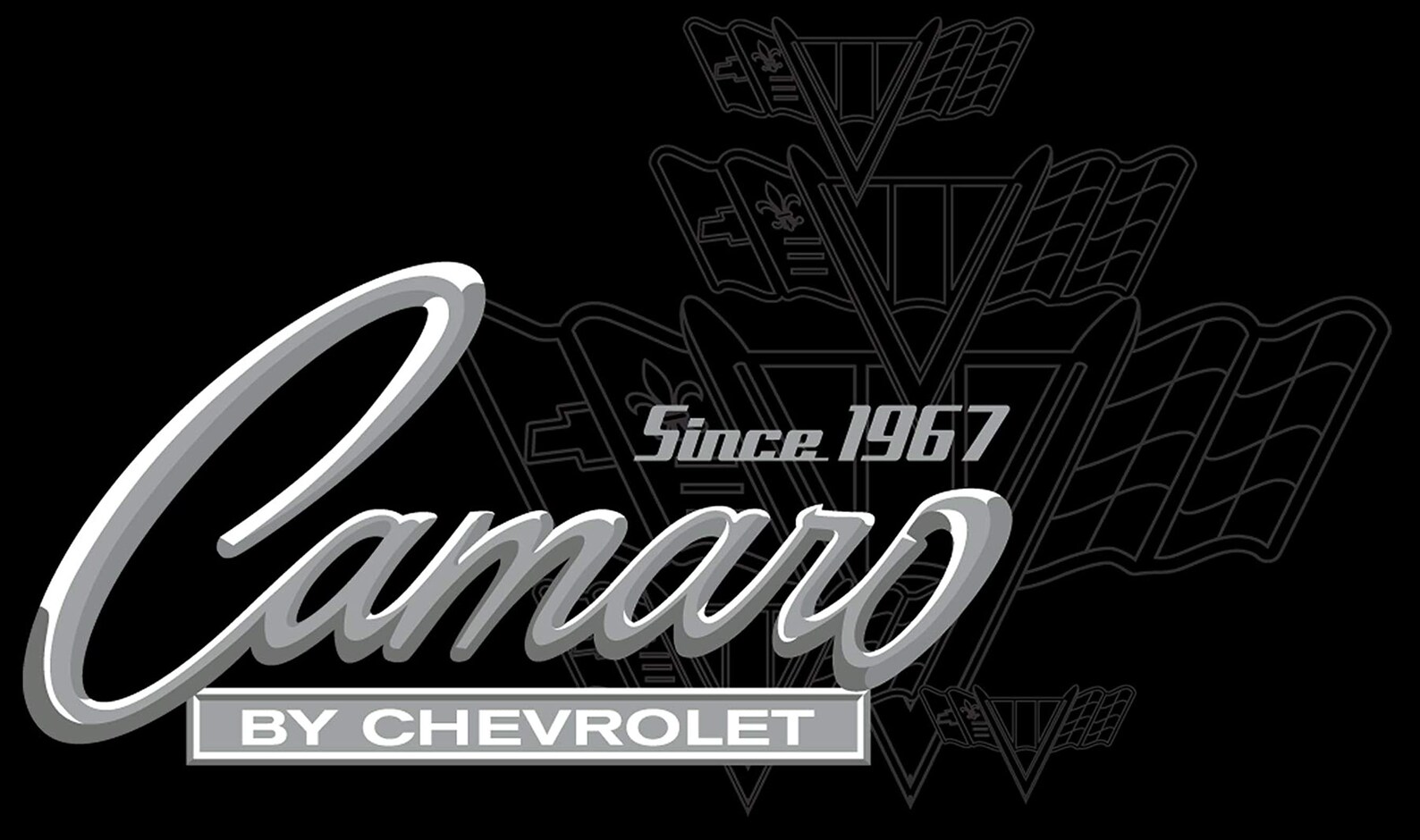 JH Design Men's Chevy Camaro Collage T-shirt Short Sleeve Crew Neck ...