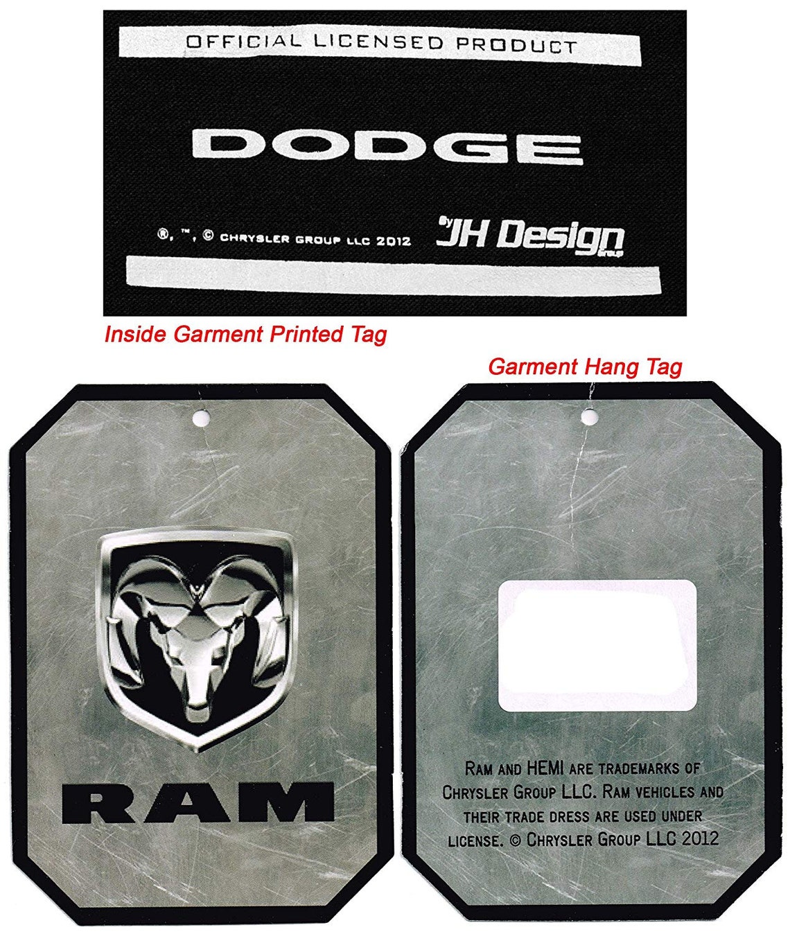 JH Design Men's Dodge Ram Logo T-shirt Short Sleeve Crew Neck Shirt - Etsy