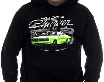 JH Design Mens Dodge Charger Hoodies | Etsy