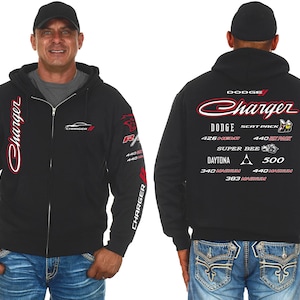 JH Design Mens Dodge Charger Hoodies - Etsy