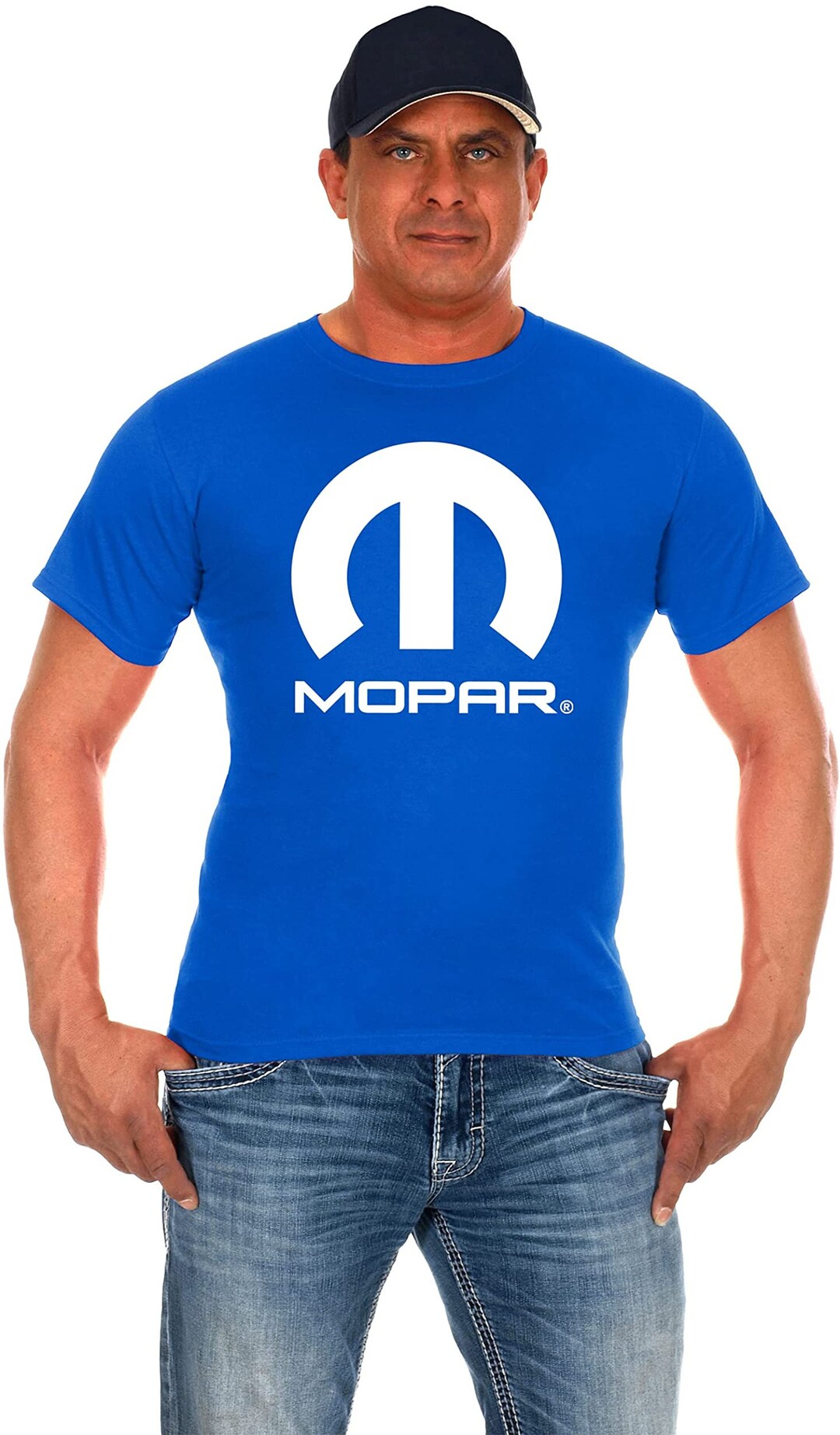 JH Design Men's MOPAR Logo T-shirt Short Sleeve Crew Neck Shirt - Etsy