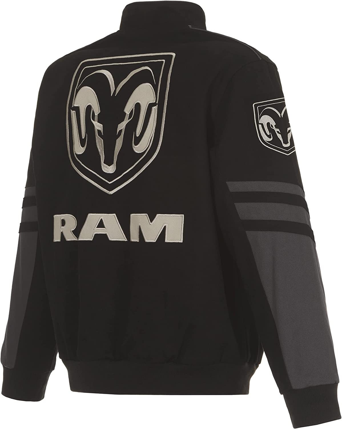 JH Design Men's Dodge Ram Jacket an Embroidered Classic Twill Coat - Etsy