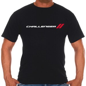JH Design Men's Dodge Challenger T-shirt Short Sleeve Crew Neck Shirt ...