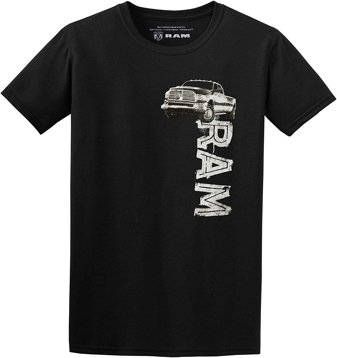 JH Design Group Men's Dodge RAM Truck Short Sleeve Crew Neck T-shirt - Etsy