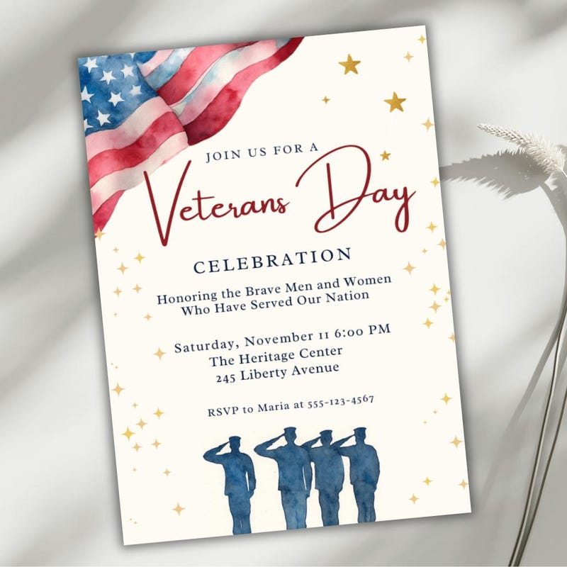 Veterans Day Cards - Etsy