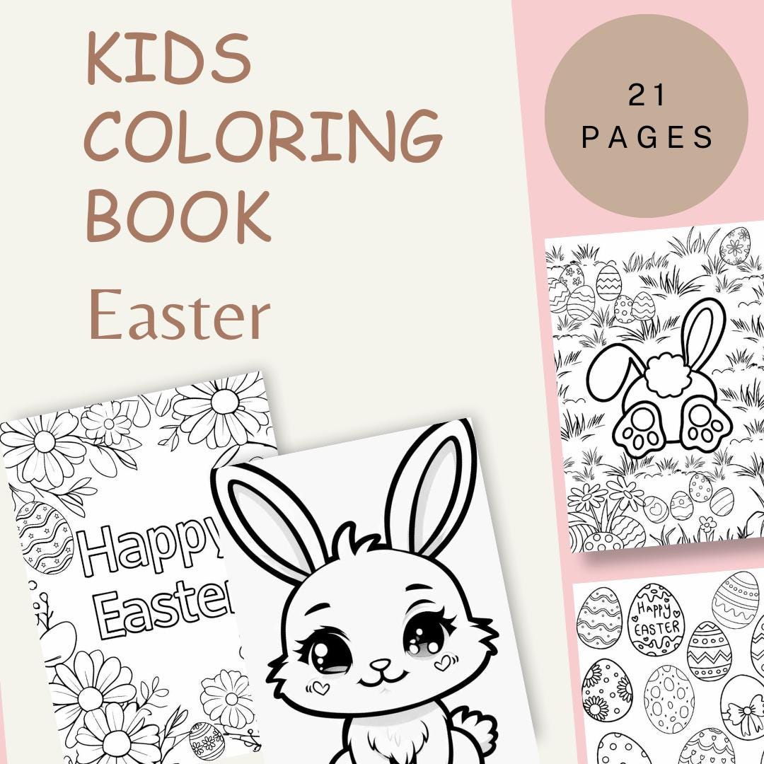 Easter Coloring Pages, Printable Kids Activities, Fun Easter Crafts ...