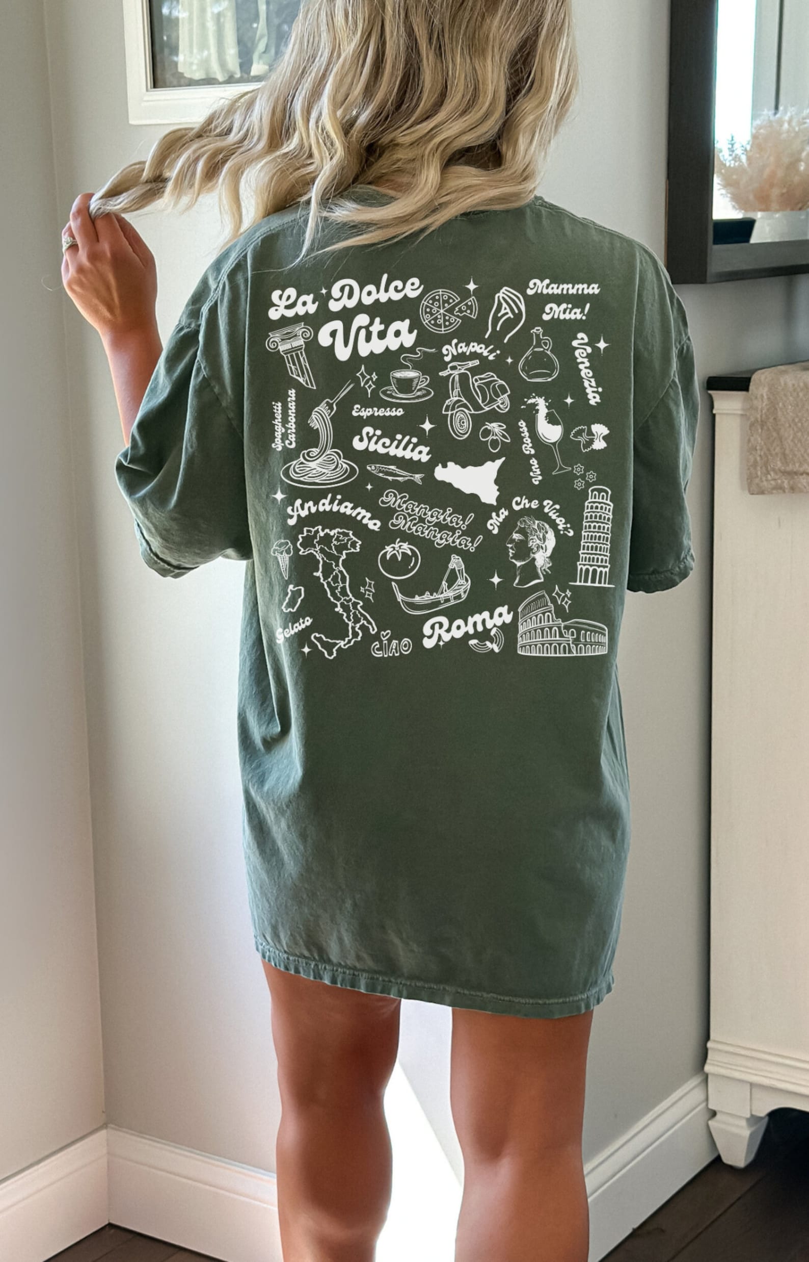 La Dolce Vita Italia Shirt Italian Pride Shirt Italy Shirts Italian ...