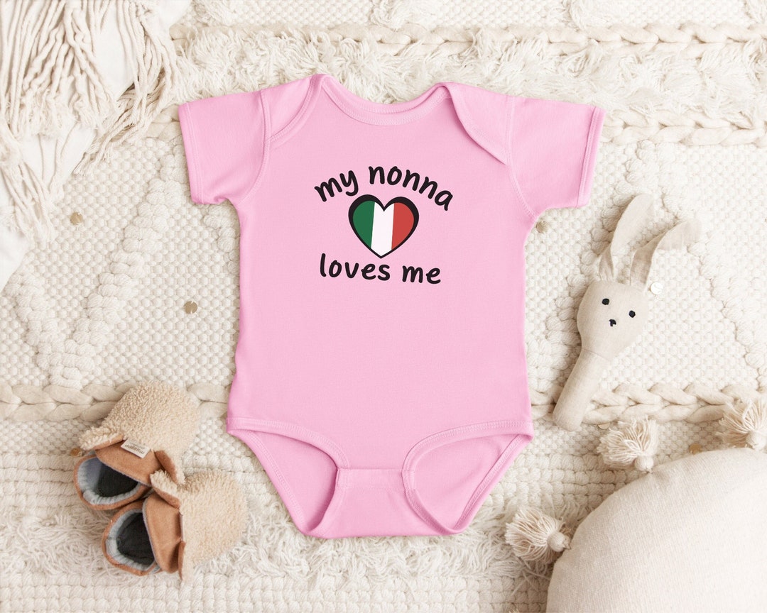 Italian Baby Clothes Nonna Gifts Italian Pride Shirt Gifts From Nonna ...