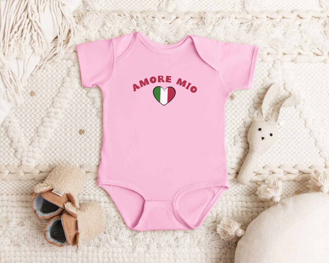 Amore Mio Italian Baby Clothes Italian Pride Shirt Gifts From Nonna ...