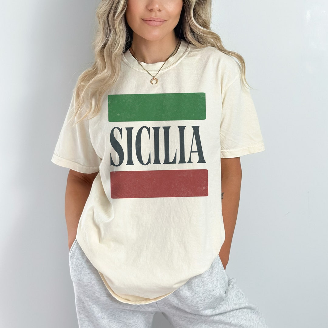 Sicily Italia Shirt Italian Pride Shirt Sicilian Gifts Italy Shirts ...
